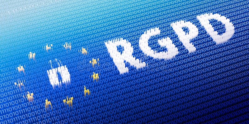 RGPD/ GDPR - General Data Protection Regulation Concept Stock ...