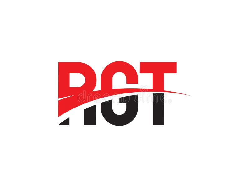 RGT Letter Initial Logo Design Vector Illustration Stock Vector ...