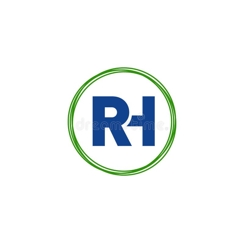 `RH` Company Name Initial Letters Monogram. RH Logo Stock Vector ... `RH` Company Name Initial Letters Monogram. RH Logo Stock Vector ...