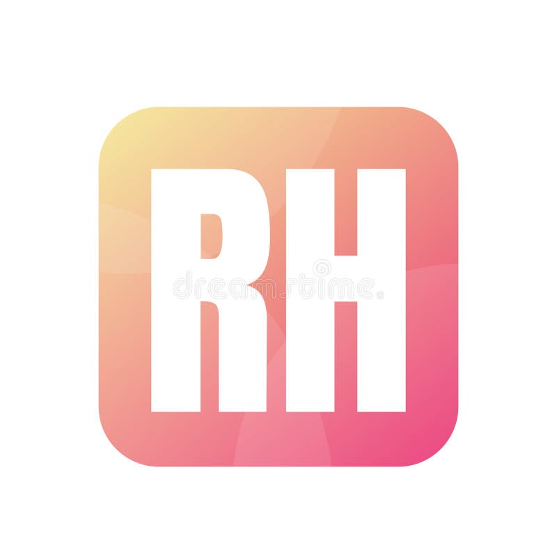 Rh Logo Design Stock Illustrations – 1,199 Rh Logo Design Stock ...