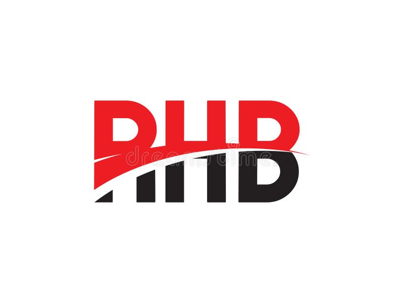 RHB Letter Initial Logo Design Vector Illustration Stock Vector ...