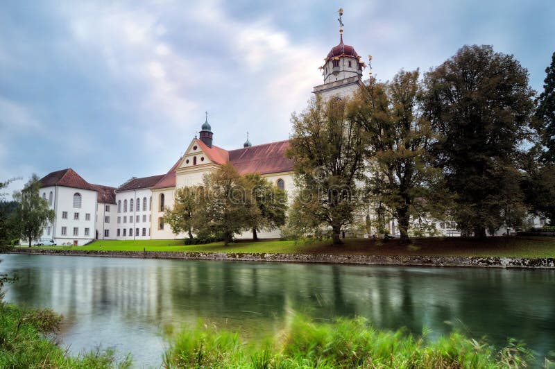Rheinau monastery stock photo. Image of nature, history - 64251566