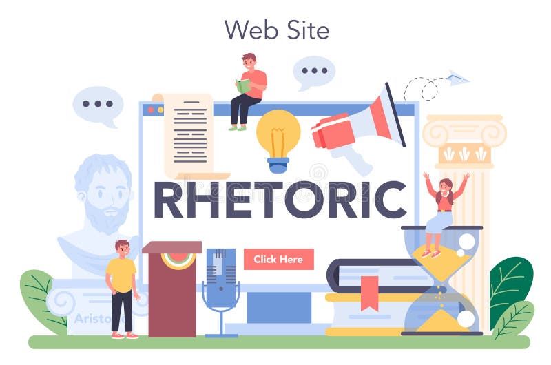 Rhetoric Stock Illustrations – 630 Rhetoric Stock Illustrations ...