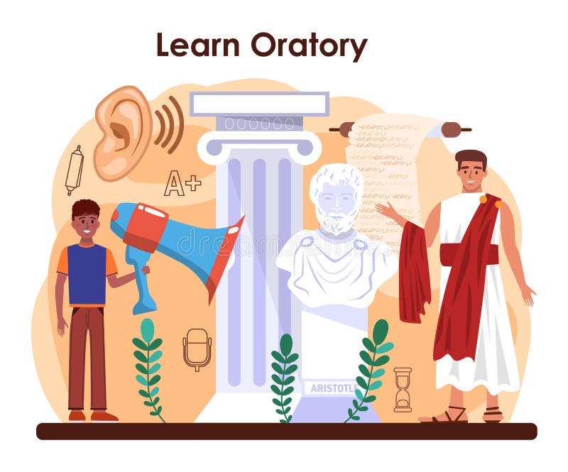 Rhetoric School Class. Students Training Public Speaking and Debates ...