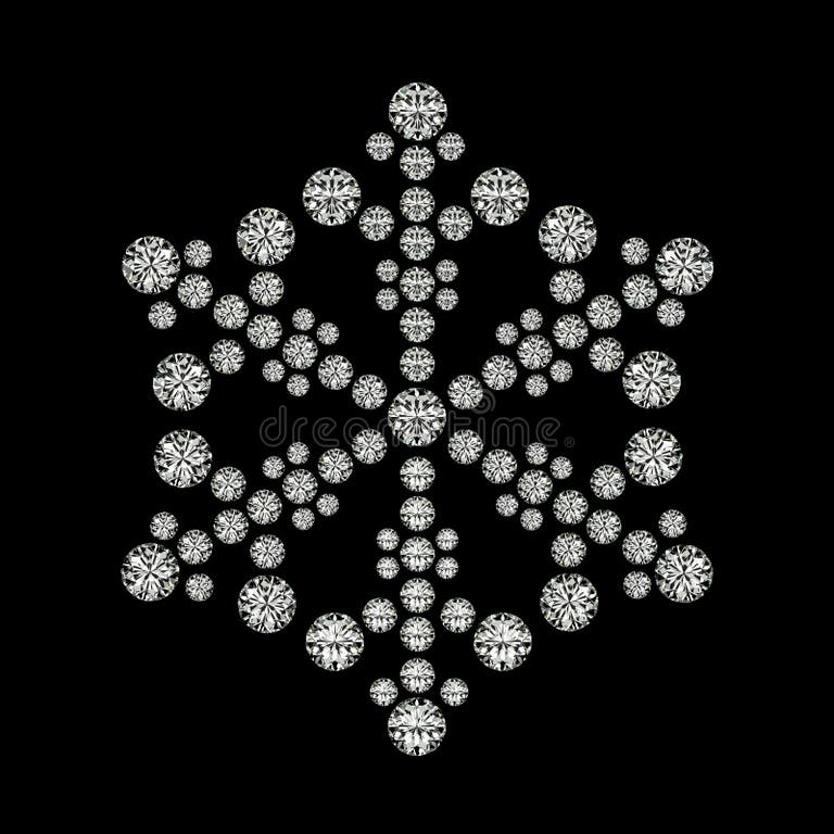 Rhinestone Snowflake Stock Illustrations – 70 Rhinestone Snowflake ...