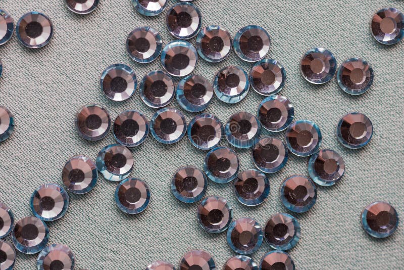 Rhinestones stock photo. Image of circle, abstract, decoration - 48880828