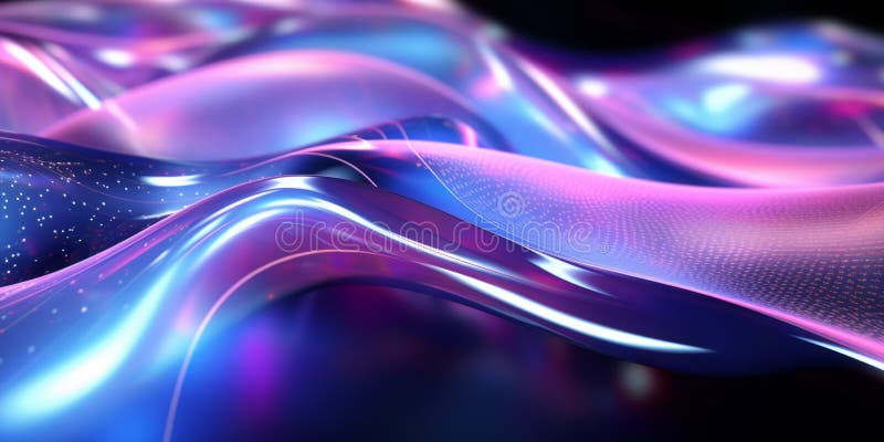 Rhinestones Creative Abstract Wavy Texture. Stock Illustration ...