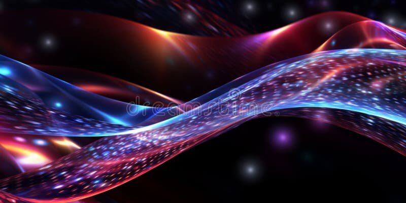 Rhinestones Creative Abstract Wavy Texture. Stock Illustration ...