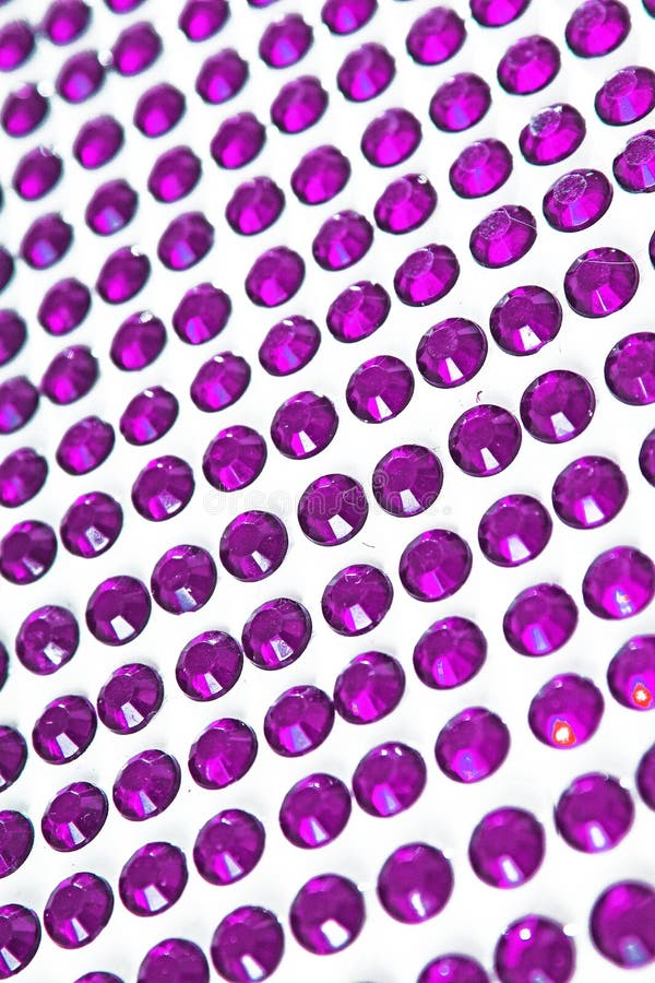 Red Rhinestone Background. Heart Shape Texture As Backdrop White Studio ...