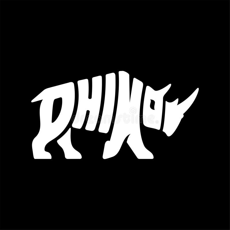 Rhino Logos Stock Illustrations – 414 Rhino Logos Stock Illustrations ...