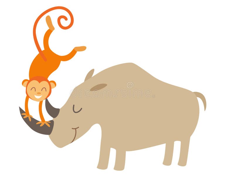 Monkey Rhino Stock Illustrations – 4,437 Monkey Rhino Stock ...