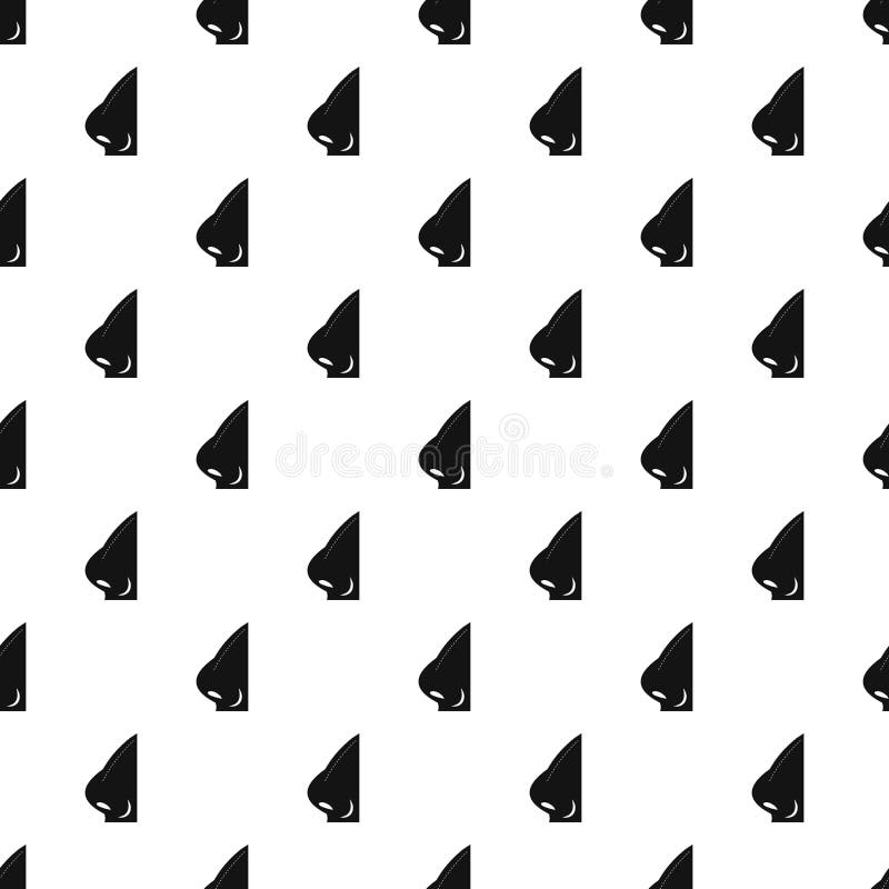 Rhinoplasty of Nose Pattern Vector Stock Vector - Illustration of ...