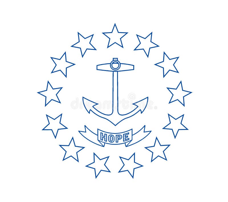 State Rhode Island Flag Stock Illustrations – 1,851 State Rhode Island ...