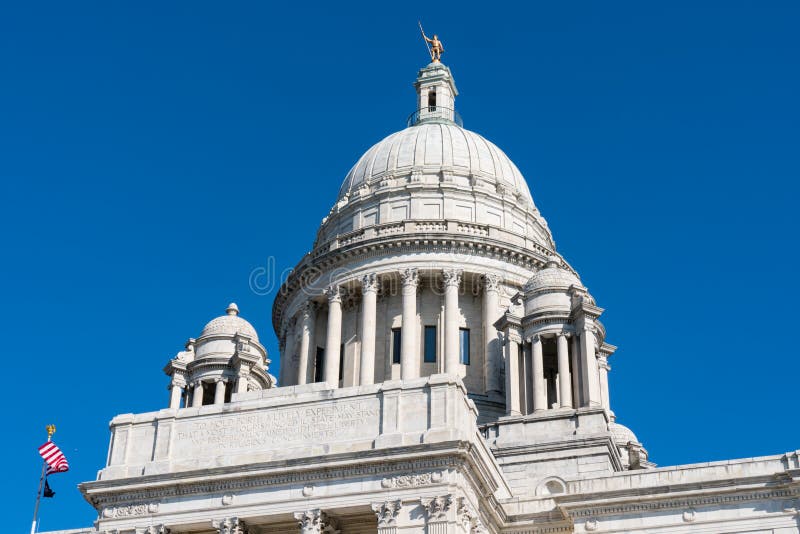 Rhode Island State Capitol Building Stock Photo - Image of building ...