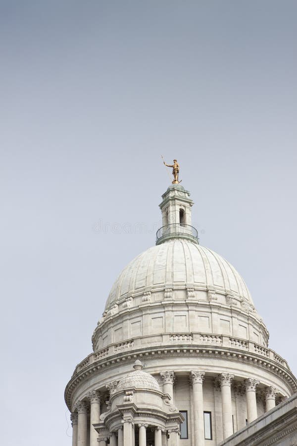 Rhode Island State House and Capitol Building Stock Photo - Image of ...