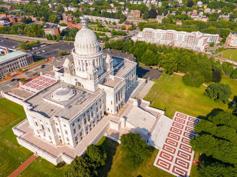 Rhode Island State House. Capitol Building Circa 2024 Stock Image ...