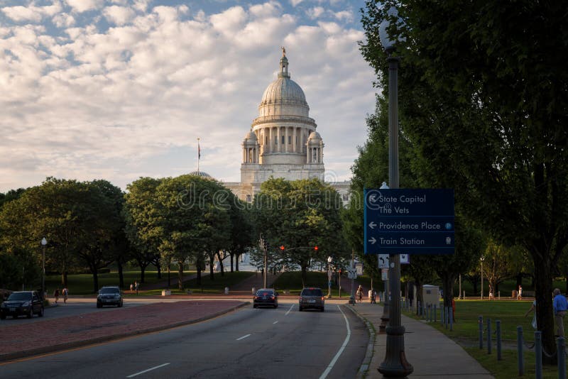 The Rhode Island State House Stock Photo - Image of monument, dome ...