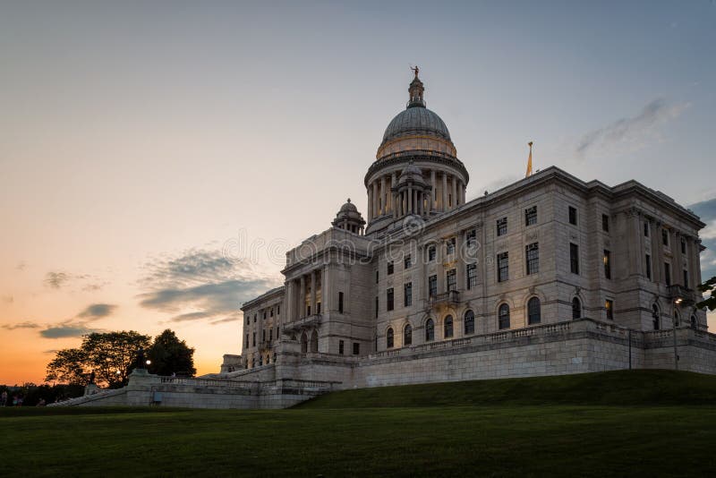 The Rhode Island State House Stock Photo - Image of cityscape ...
