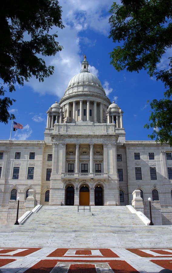 Rhode Island State House, USA Stock Image - Image of capital, national ...