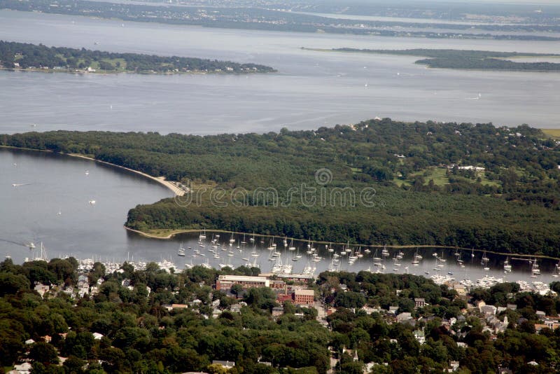 Rhode Island Waterways stock image. Image of jamestown - 5563137