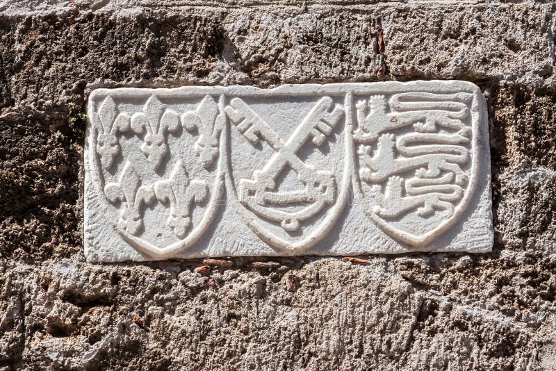 Rhodes Code of Arms stock photo. Image of greek, arms - 34354530