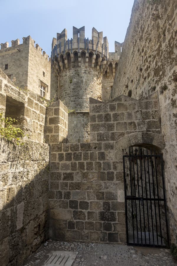 Rhodes old town - Greece stock image. Image of heritage - 146906291