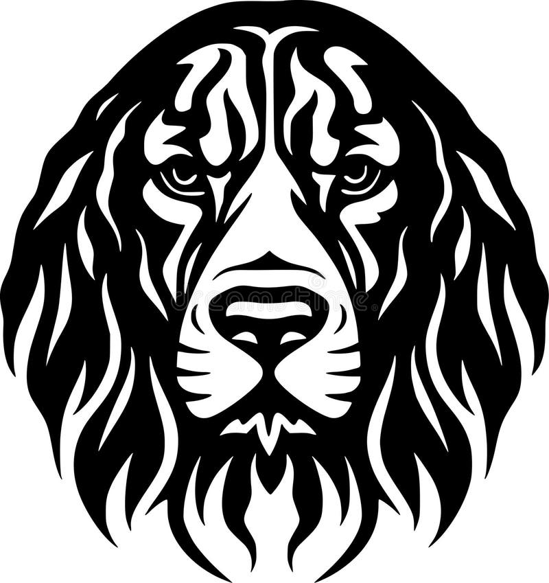 Rhodesian - Black and White Vector Illustration Stock Vector ...