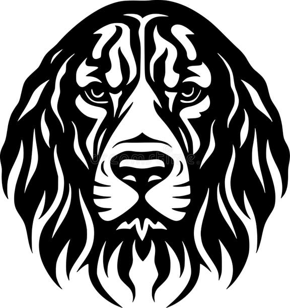 Rhodesian - Black and White Vector Illustration Stock Vector ...