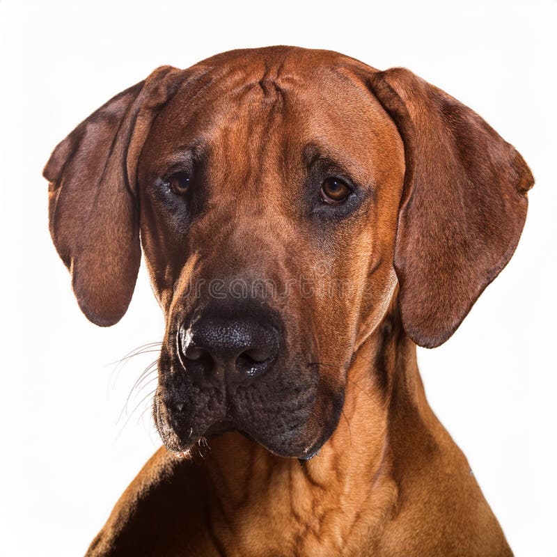 Rhodesian Ridgeback Dog, AI Generated Stock Illustration - Illustration ...
