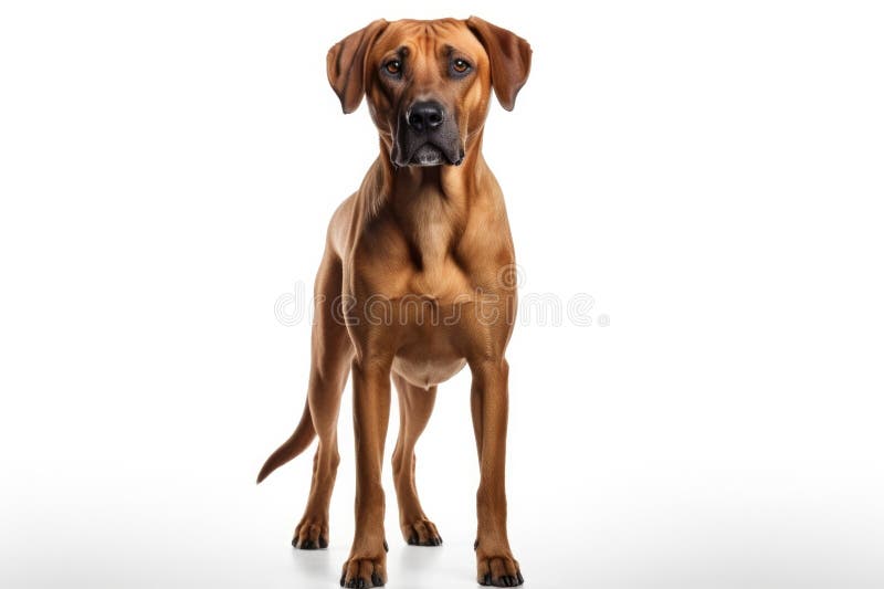 Rhodesian Ridgeback Dog on Isolated Transparent Background, Png ...