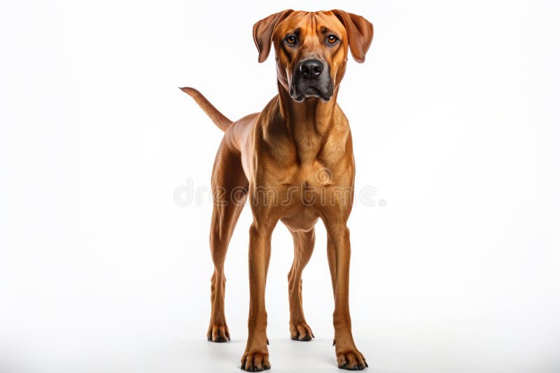Rhodesian Ridgeback Dog on Isolated Transparent Background, Png ...