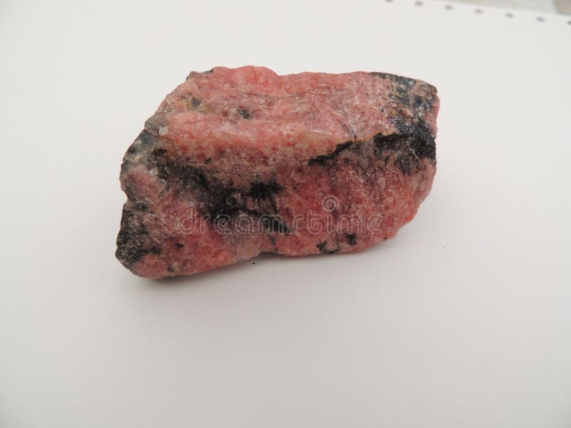 Rhodonite stock photo. Image of brazil, gemstone, rock - 92823882