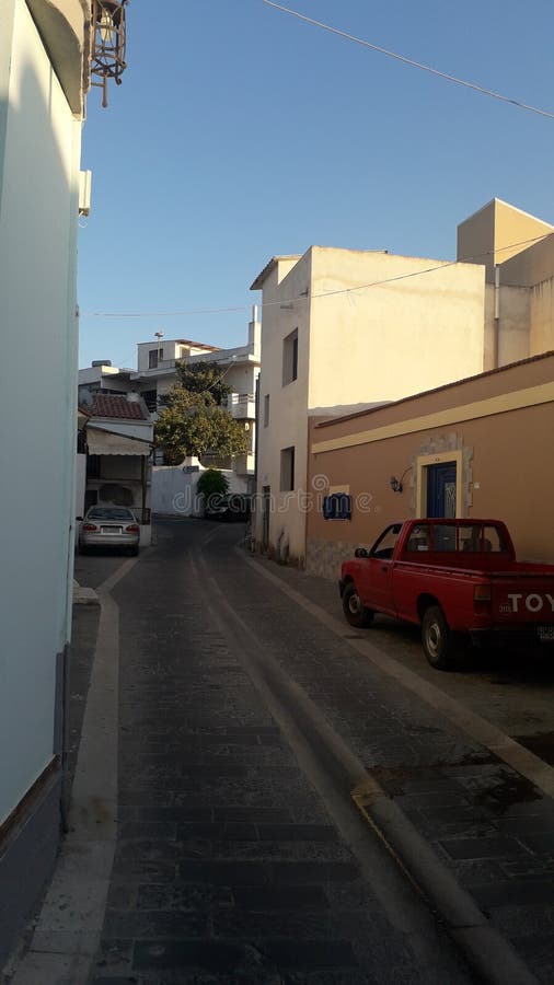 RHODOS, GREECE - SEPTEMBER 11, 2021: Theologos Town Editorial Photo ...
