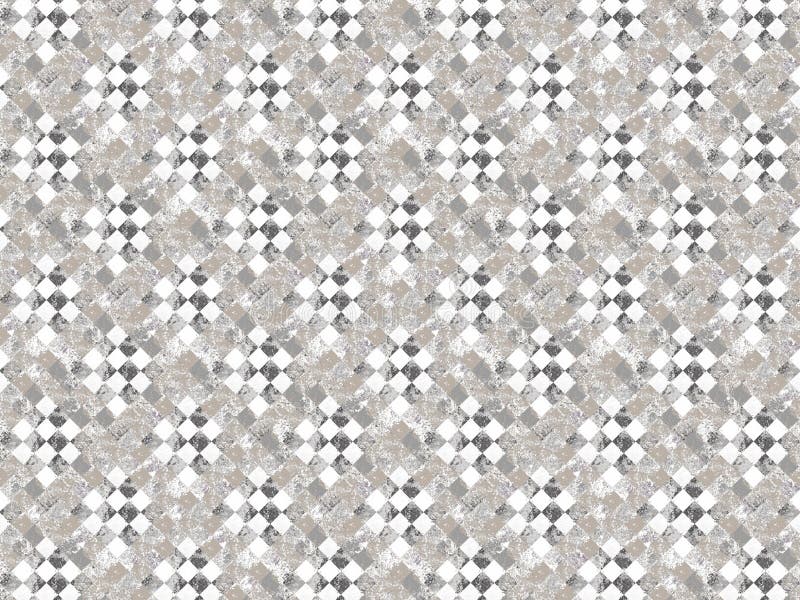 Rhomb Mosaic Beige Grey White Stock Photo - Image of symmetry, mosaic ...
