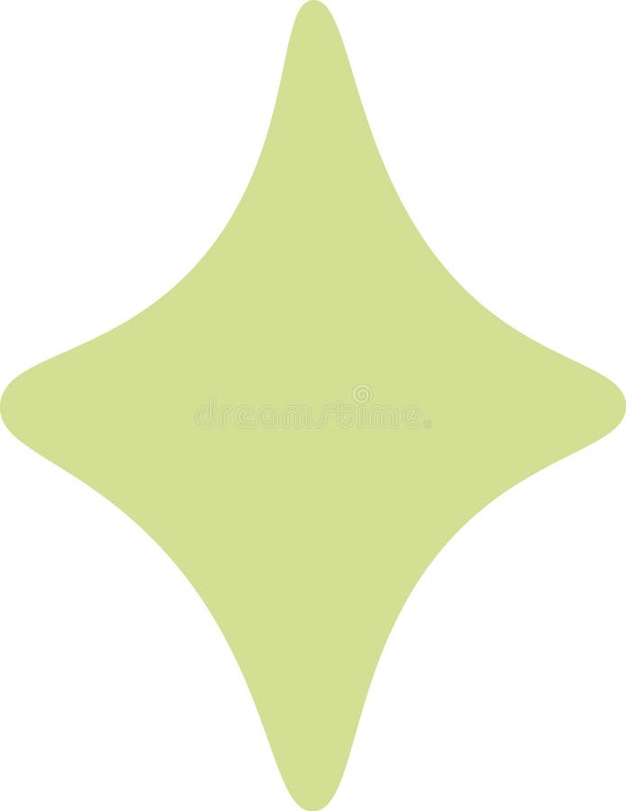 Rhombus Abstract Icon stock vector. Illustration of star - 308094344