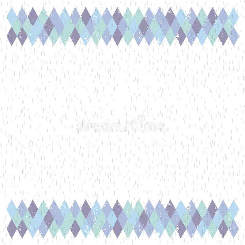 Rhombus Border Background. Vector Illustration Decorative Design Stock ...