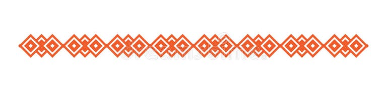 Rhombus Border Design. Vector Illustration Decorative Design Stock ...