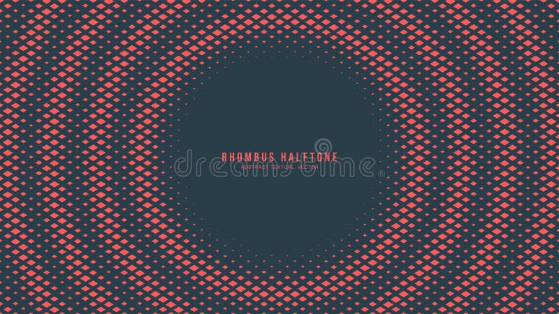 Rhombus Checkers Half Tone Pattern Vector Concentric Circles Abstract ...