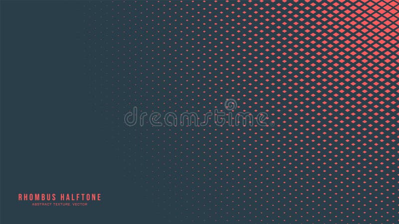 Rhombus Checkers Half Tone Pattern Vector Radial Border Abstract ...