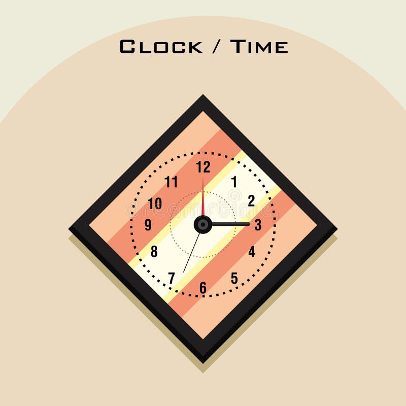 Time and clocks design stock vector. Illustration of modern - 122676715