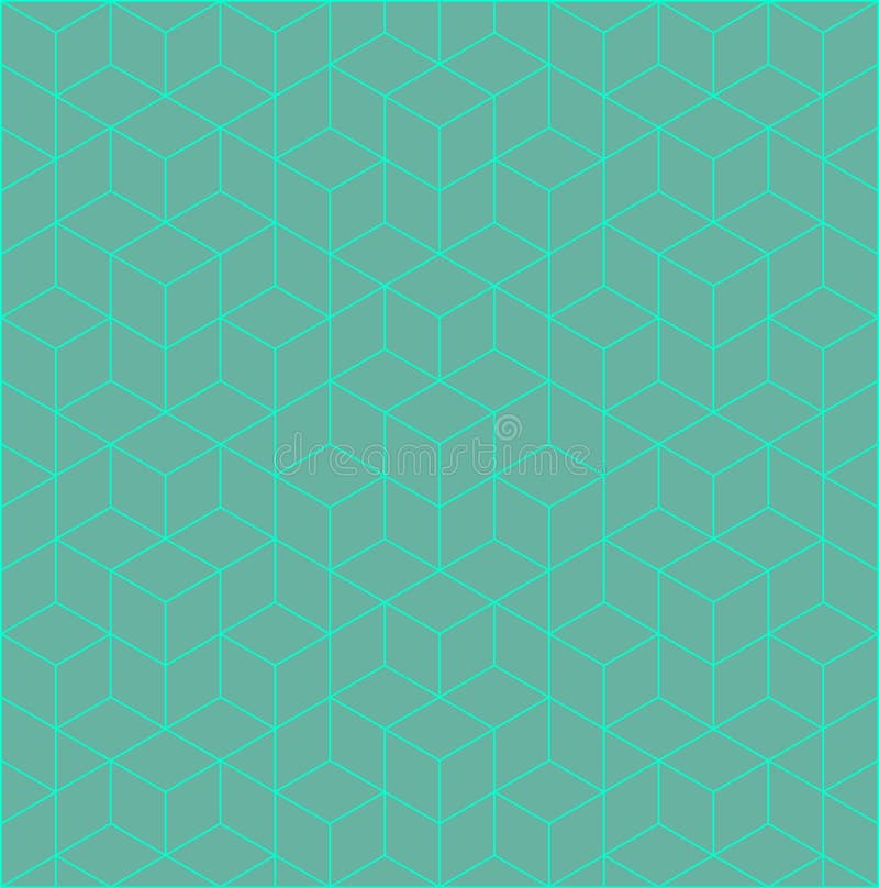 Rhombus and Cube Background Stock Vector - Illustration of rhomb ...