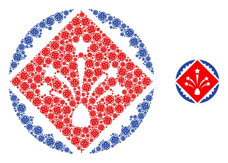 Rhombus Fireworks Stamp Seal Recursion Composition of Self Items Stock ... Rhombus Fireworks Stamp Seal Recursion Composition of Self Items Stock ...