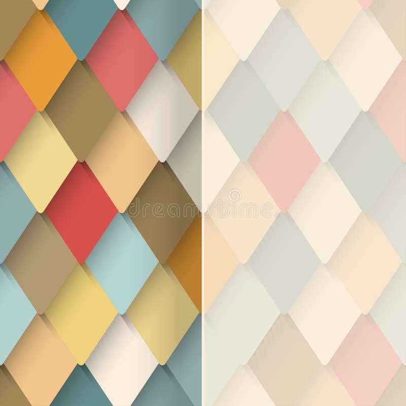 Rhombus Modern White Pattern Stock Vector - Illustration of repeat ...