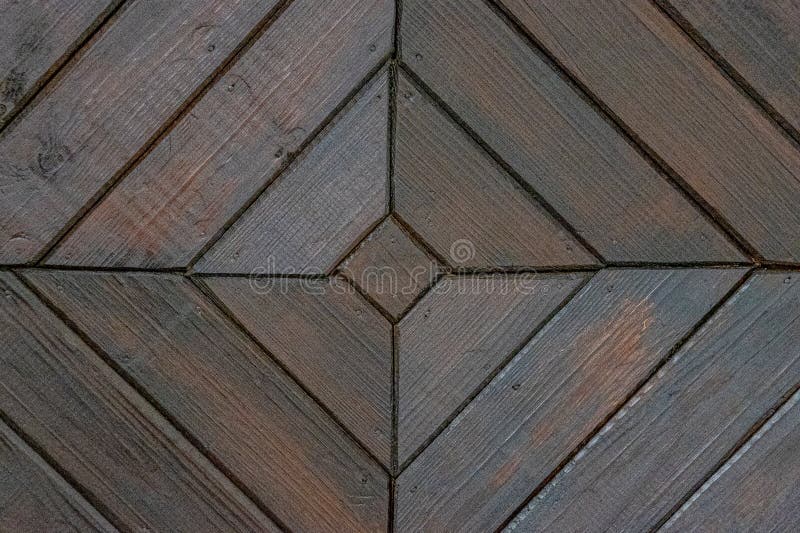Rhombus Pattern from Boards Stock Image - Image of flooring, wood ...