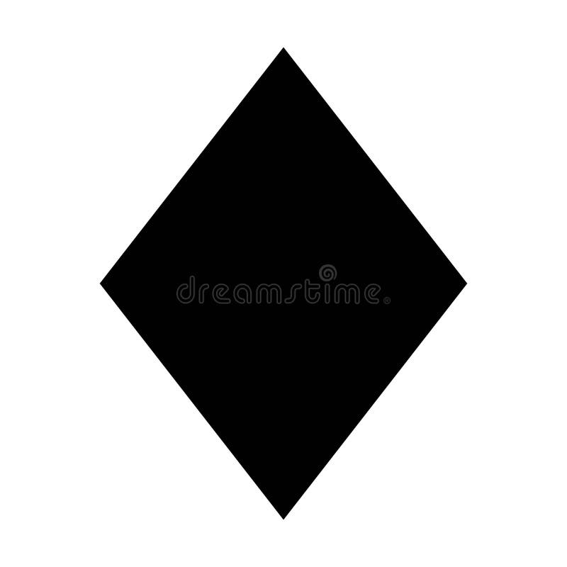 Rhombus Shape Symbol Vector Icon for Creative Graphic Design Ui Element ...