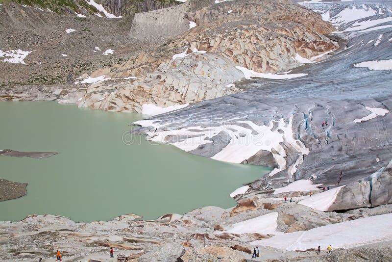 Rhone glacier stock image. Image of furkapass, nature - 58663991
