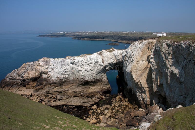 Rhoscolyn coastline stock image. Image of ocean, view - 14488045