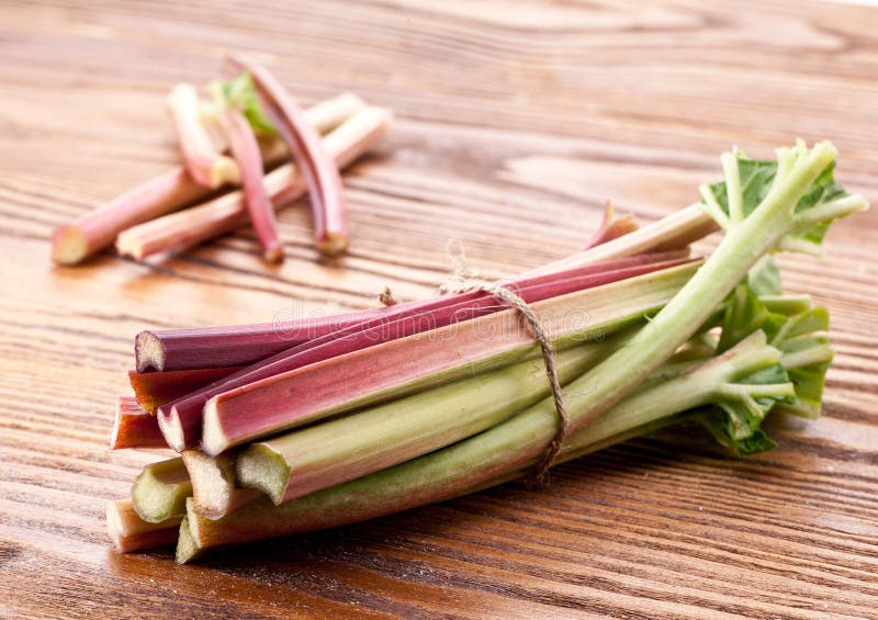 Rhubarb stalks. stock photo. Image of healthy, stalks - 27912406