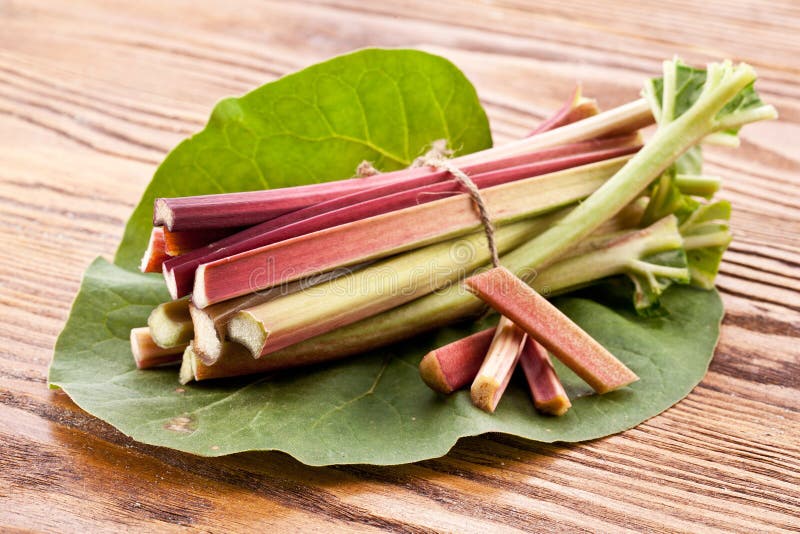 Rhubarb stalks. stock image. Image of rhubarb, herb, wrinkled - 27923537