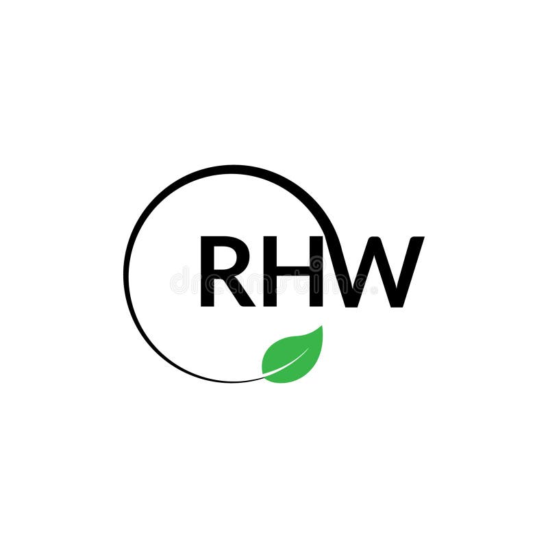 RHW Logo Design, Inspiration for a Unique Identity Stock Vector ...